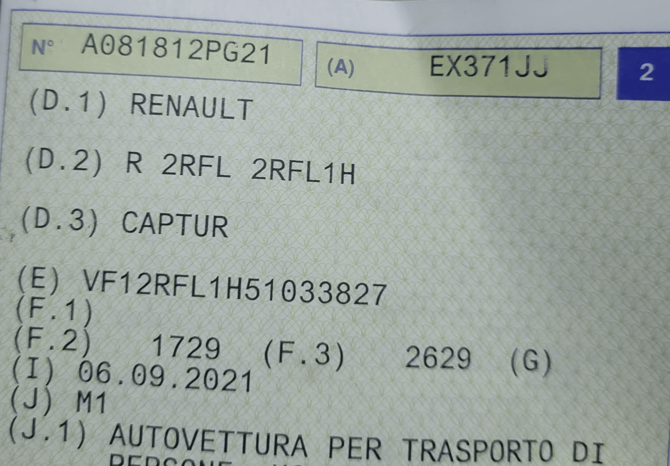 Chiave di autenticazione Renault : Trova il tuo codice online